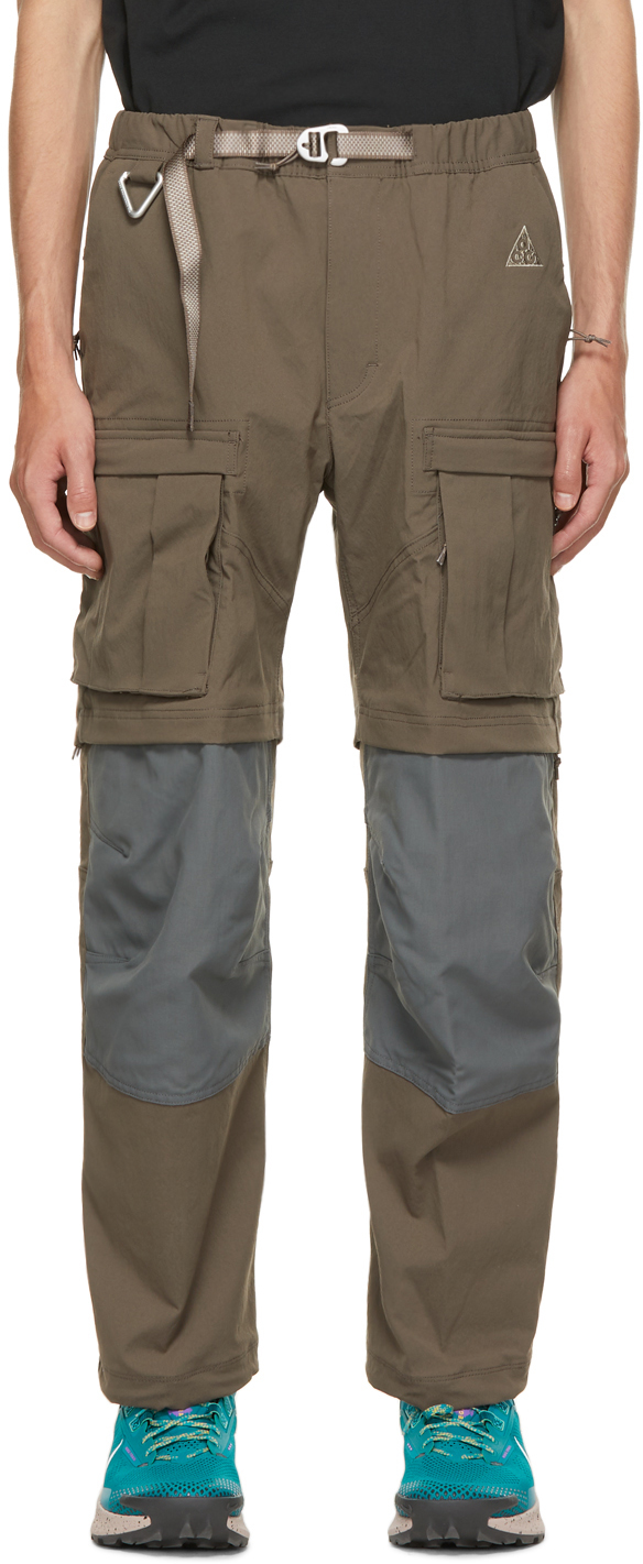 Nike Taupe ACG Smith Summit Cargo Pants 