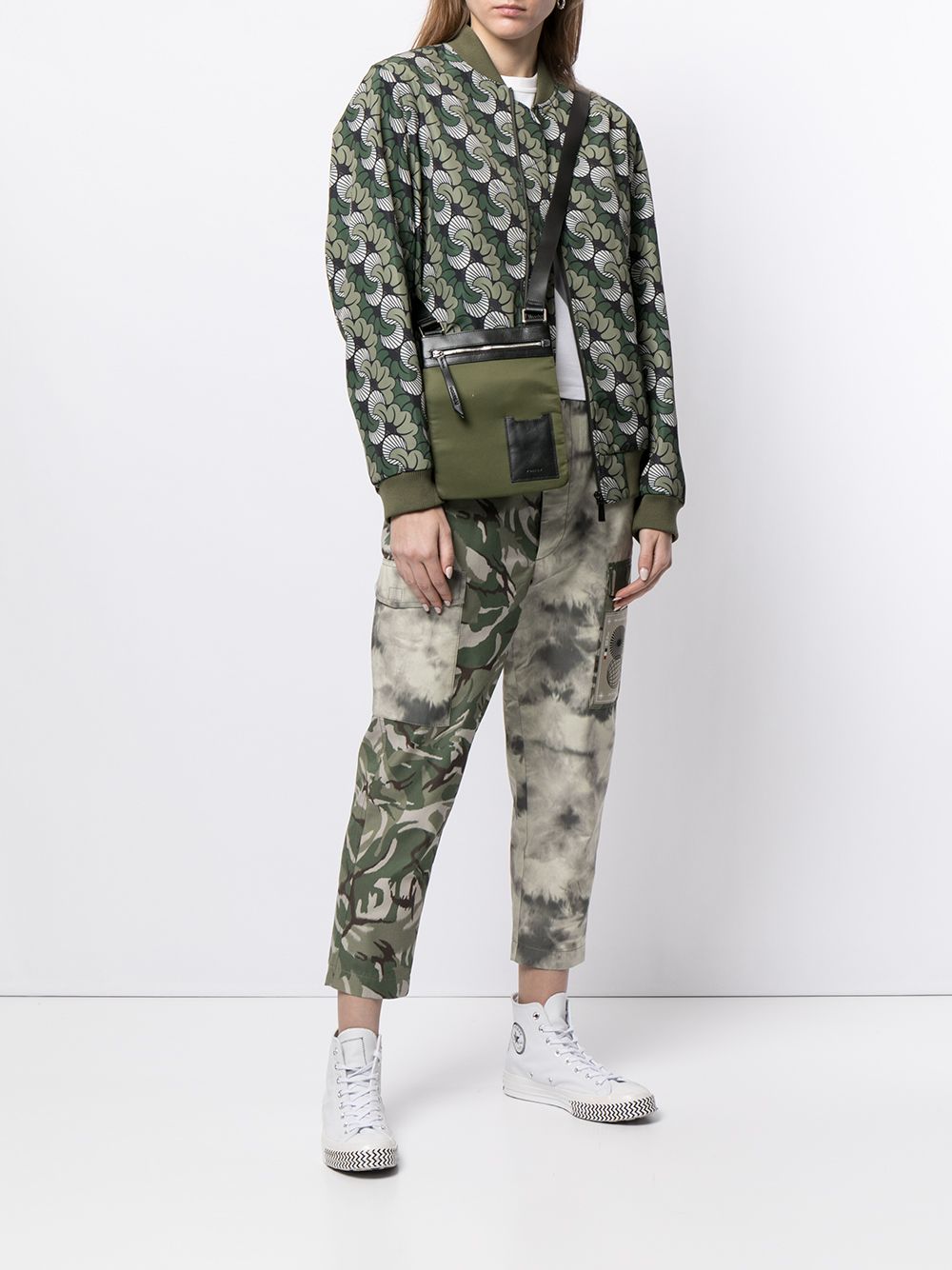 PORTS V Ports V Camouflage Tie-Dye Tapered Trousers