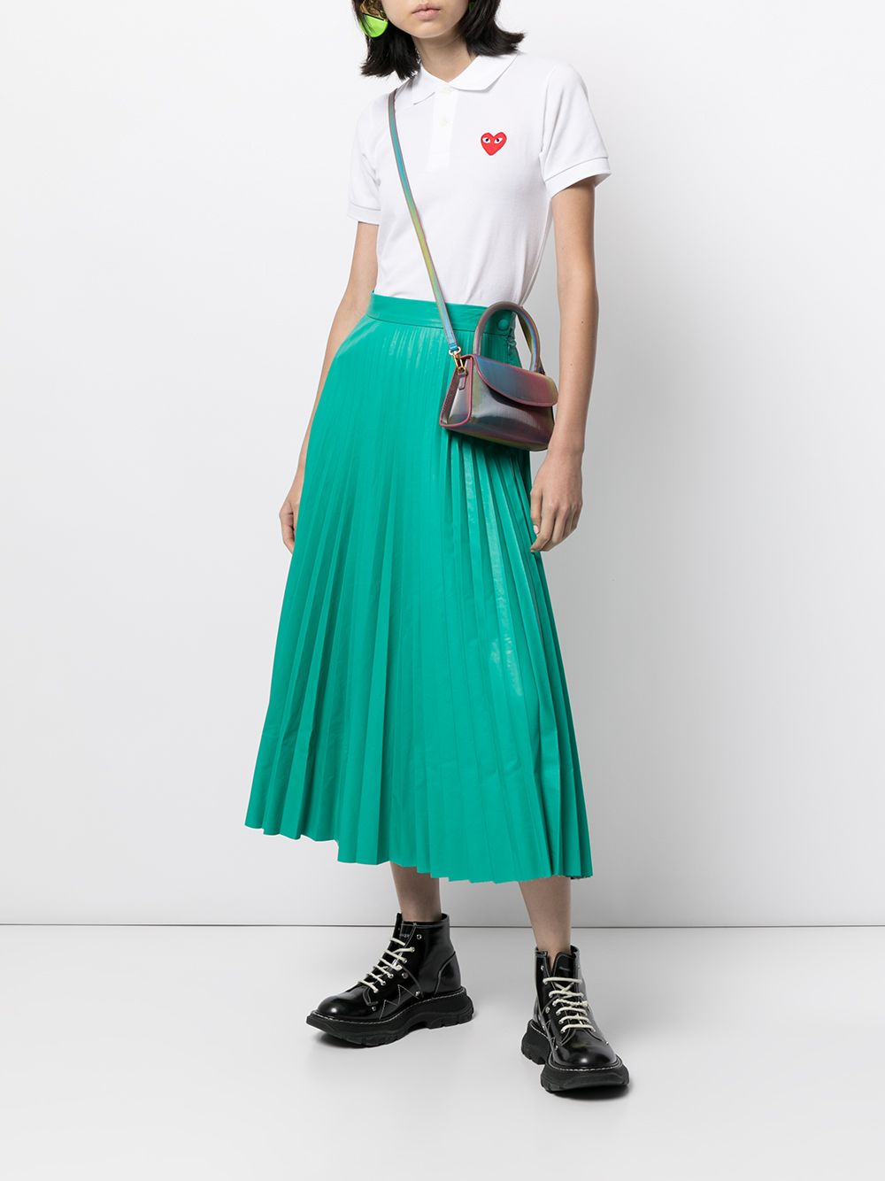 PLAY COMME DES GARCON COMME DES GARÇONS PLAY Heart Logo Polo Shirt