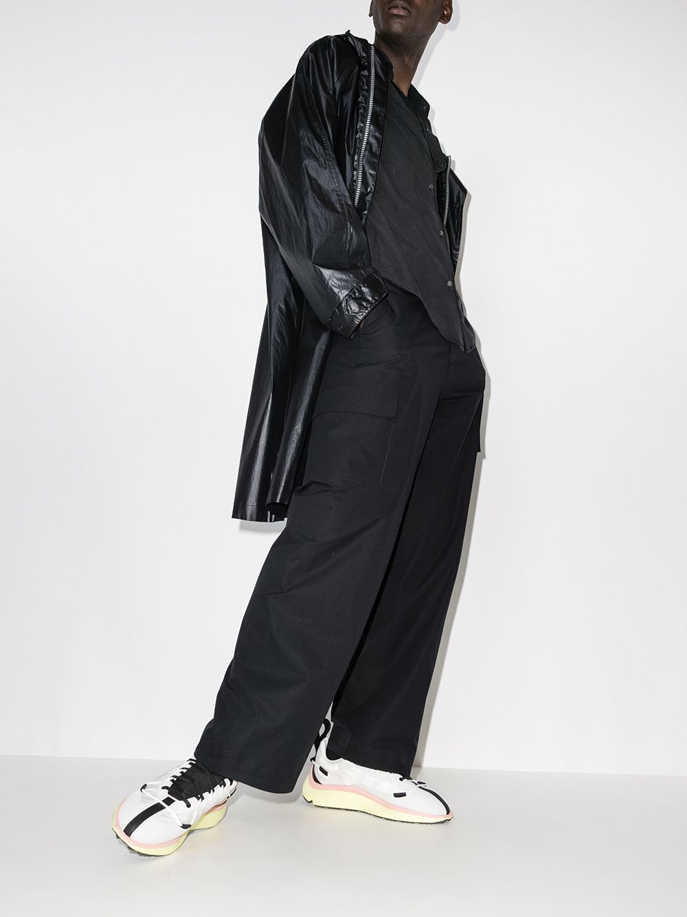 Y3 Y-3 Shiku Run Low-Top Sneakers