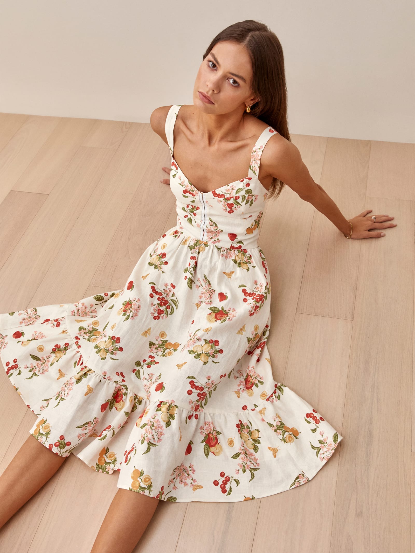 chinese dress ladies Lucia Linen Dress – Marine Layer
