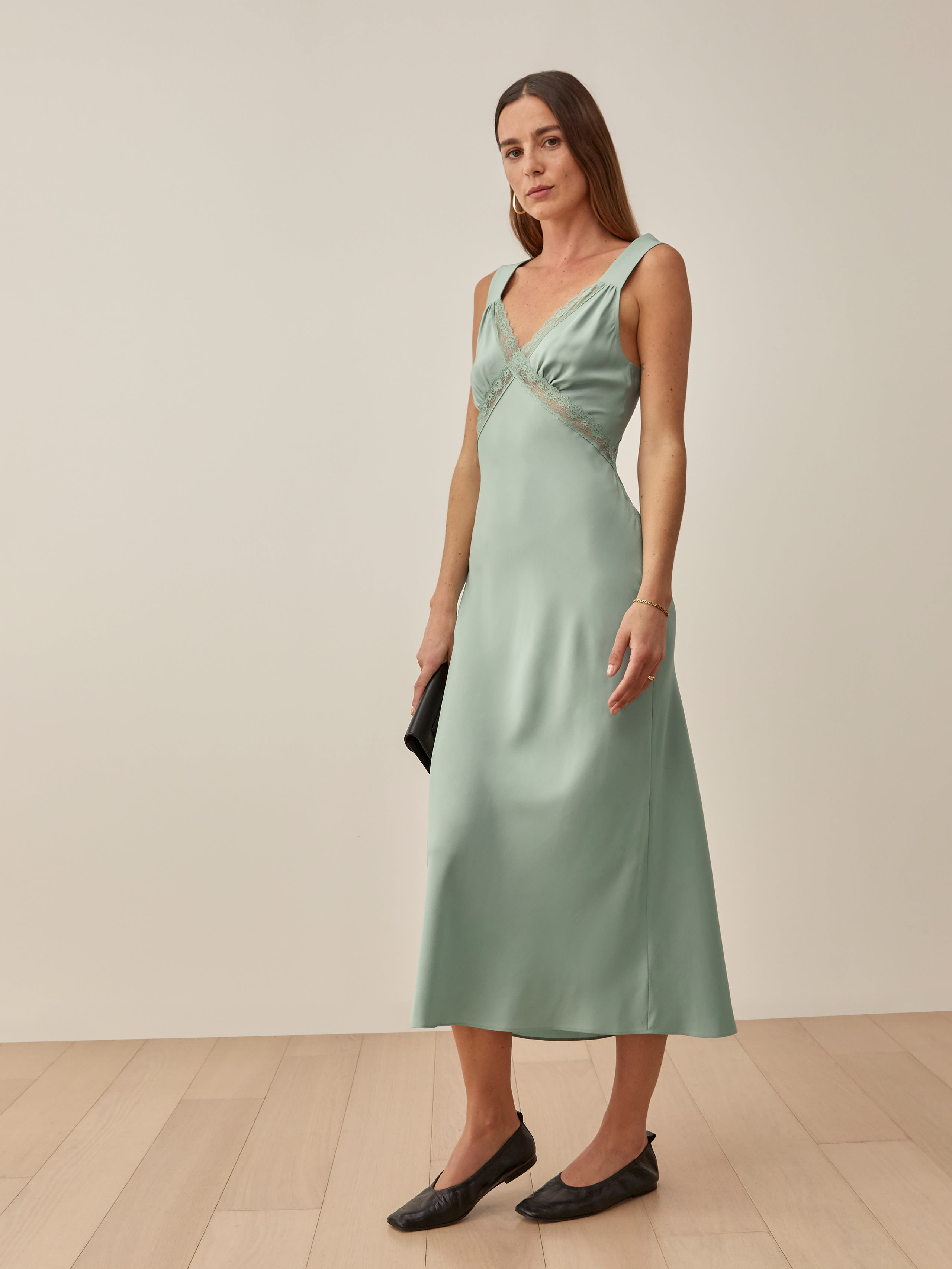 reformation provence dress green Buy Silk - Grape At 70% Off Festive wear
