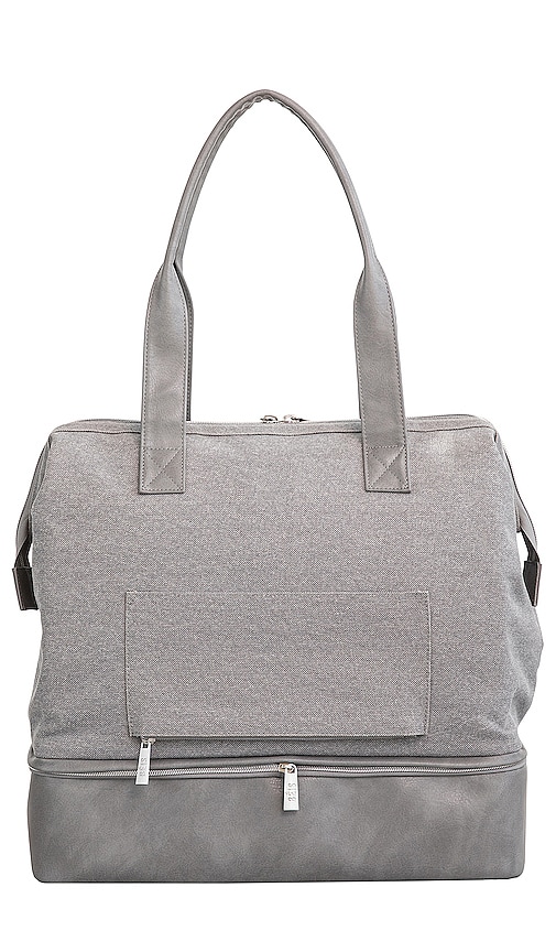 Beis The Convertible Mini Weekender Grey 28% Off Editorialist