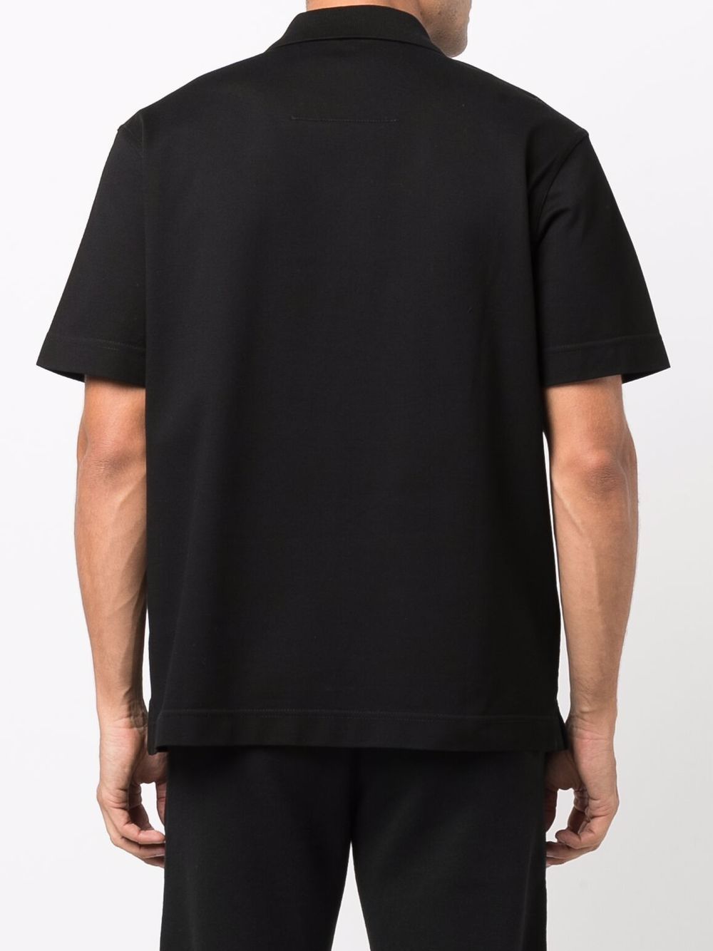 Givenchy Zip-Detail Polo Shirt - Black - 51% Off | Editorialist