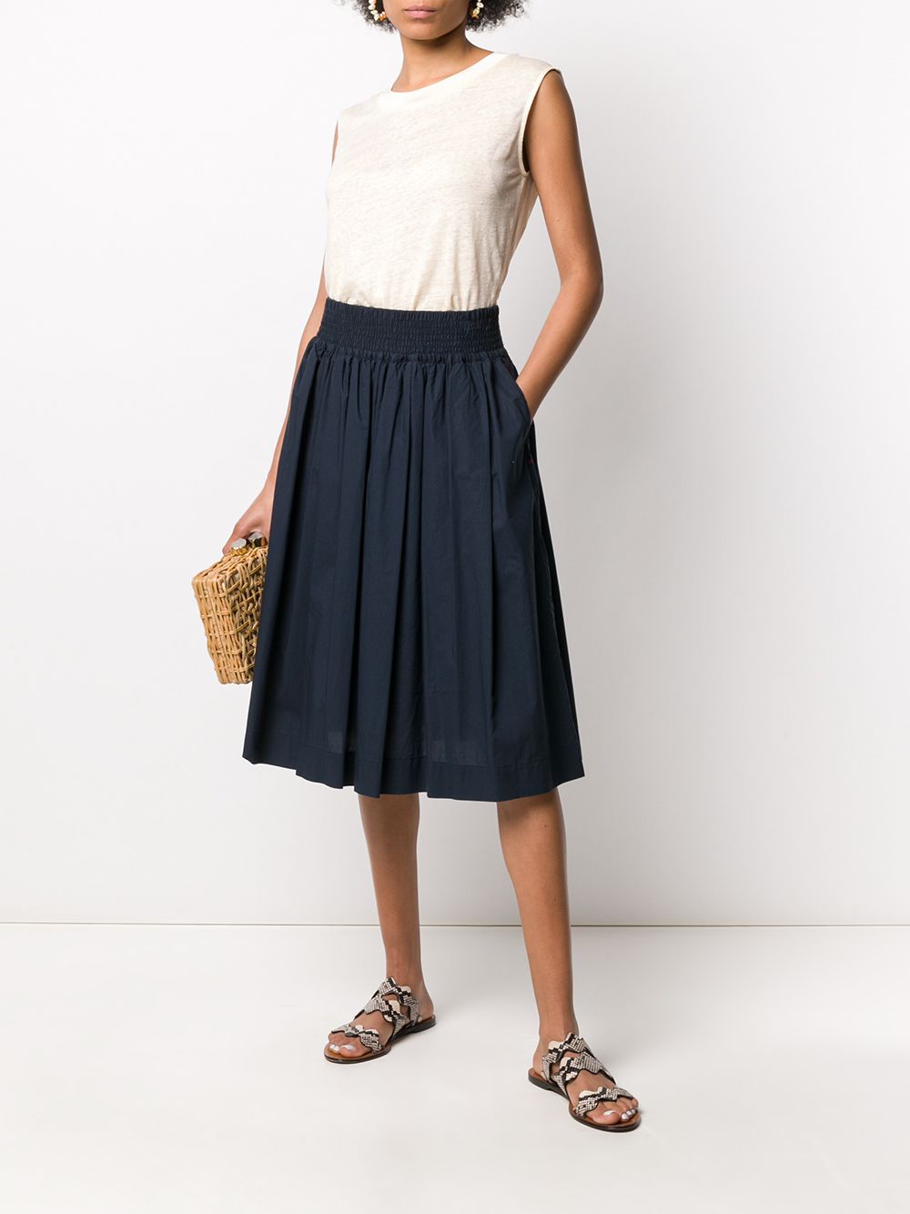 WOOLRICH Woolrich Gathered Hem Skirt