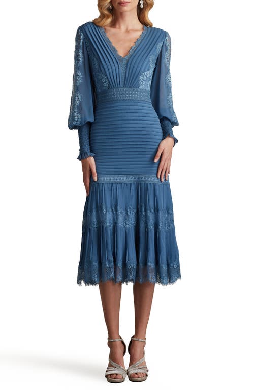 knee length dresses for ladies Tadashi Shoji Sullivan Bishop Sleeve Dress main image 0