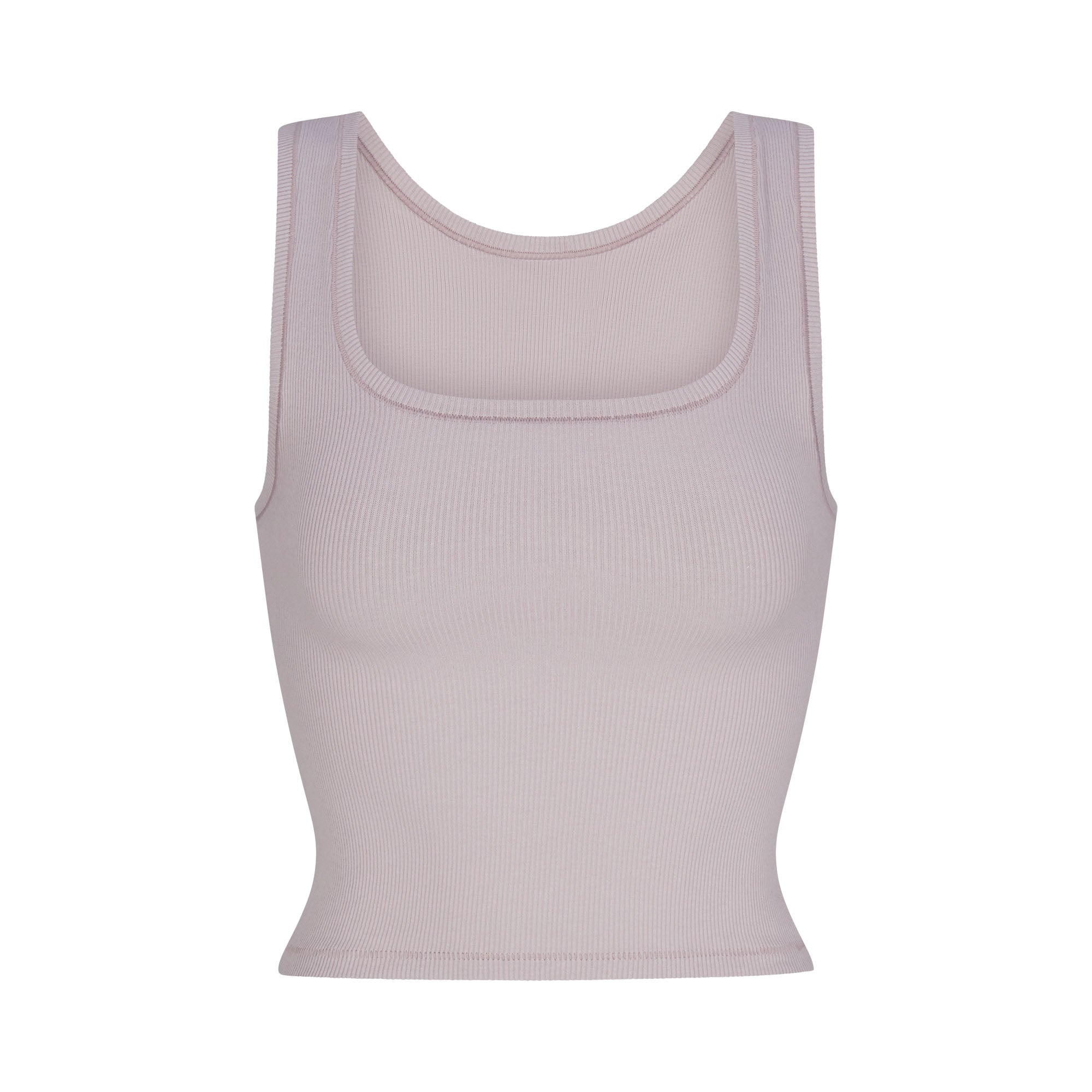 Skims Cotton Rib Tank - Cherry Blossom | Editorialist