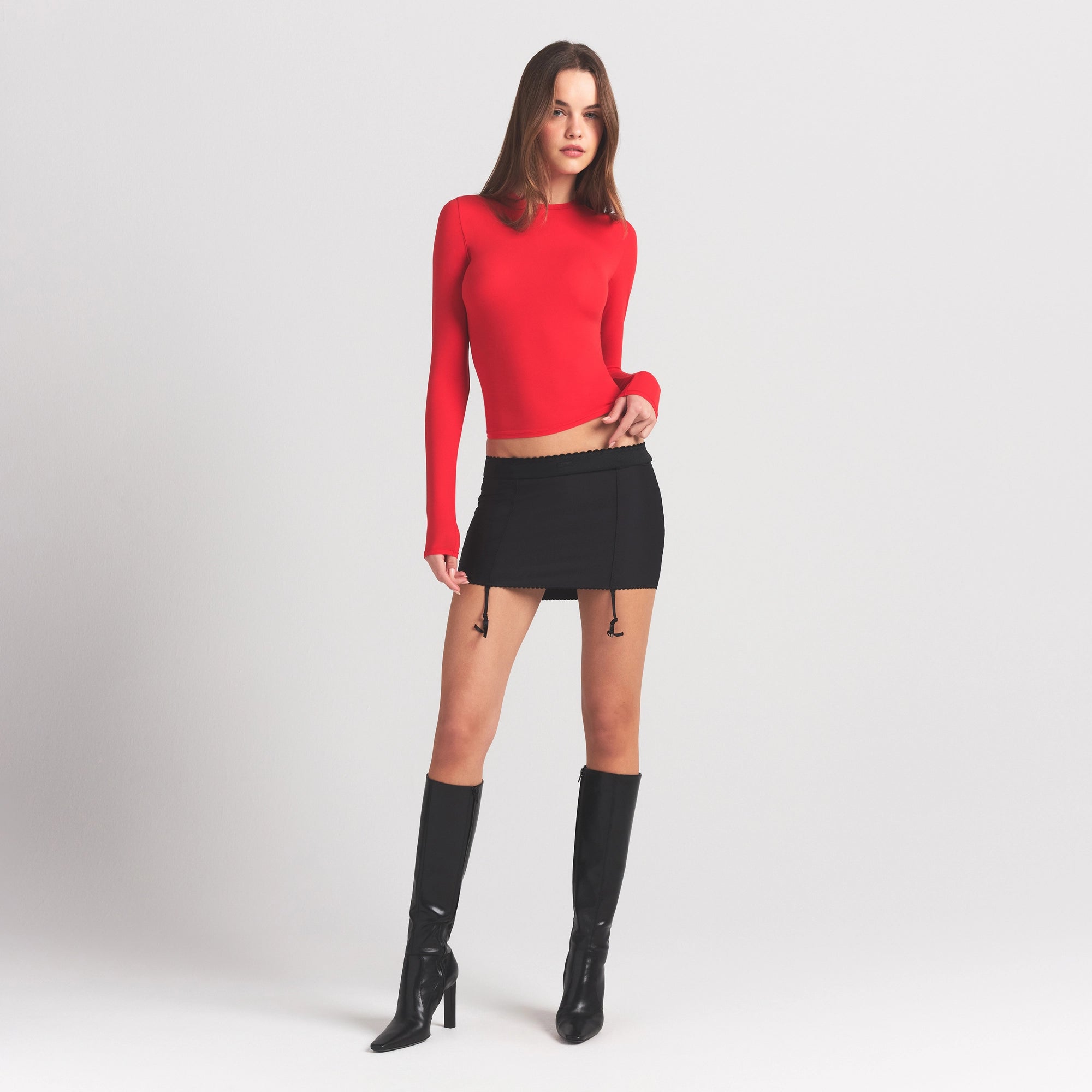 SKIMS SKIMS Fits Everybody Long Sleeve T-Shirt