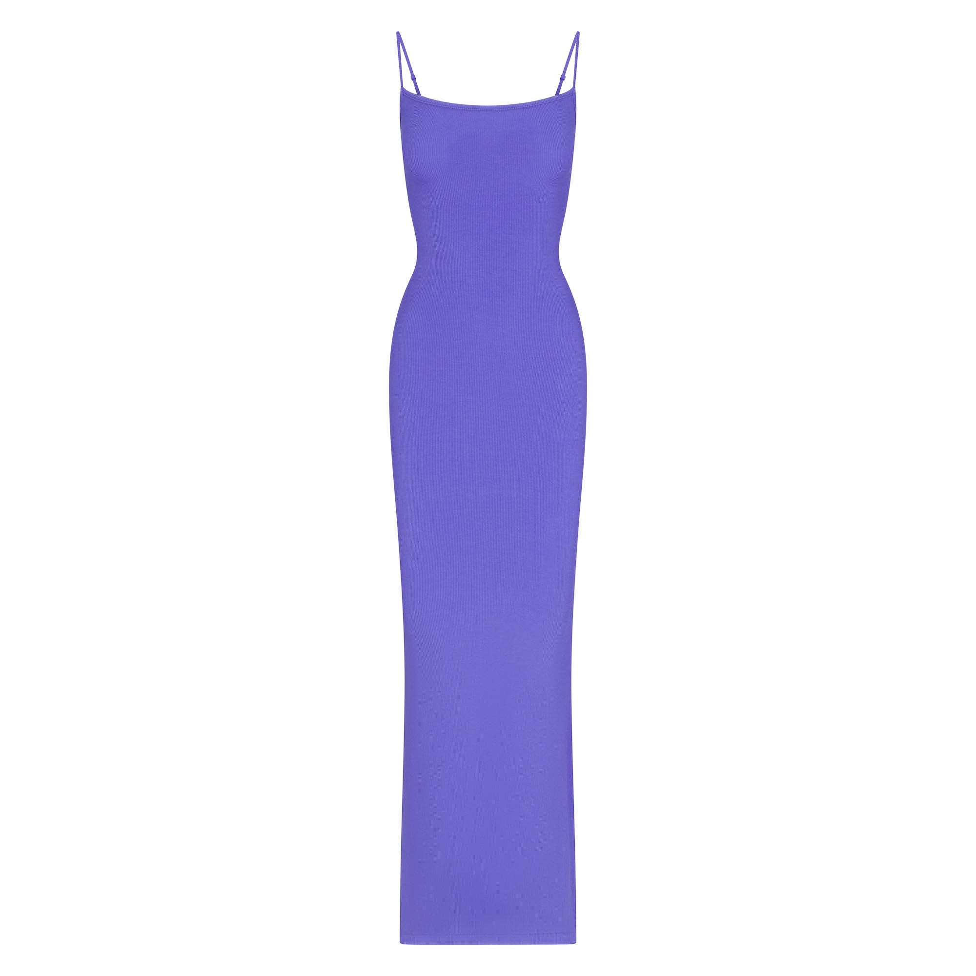 skims long slip dress purple SKIMS Purple Soft Lounge Long Slip Maxi Dress SKIMS