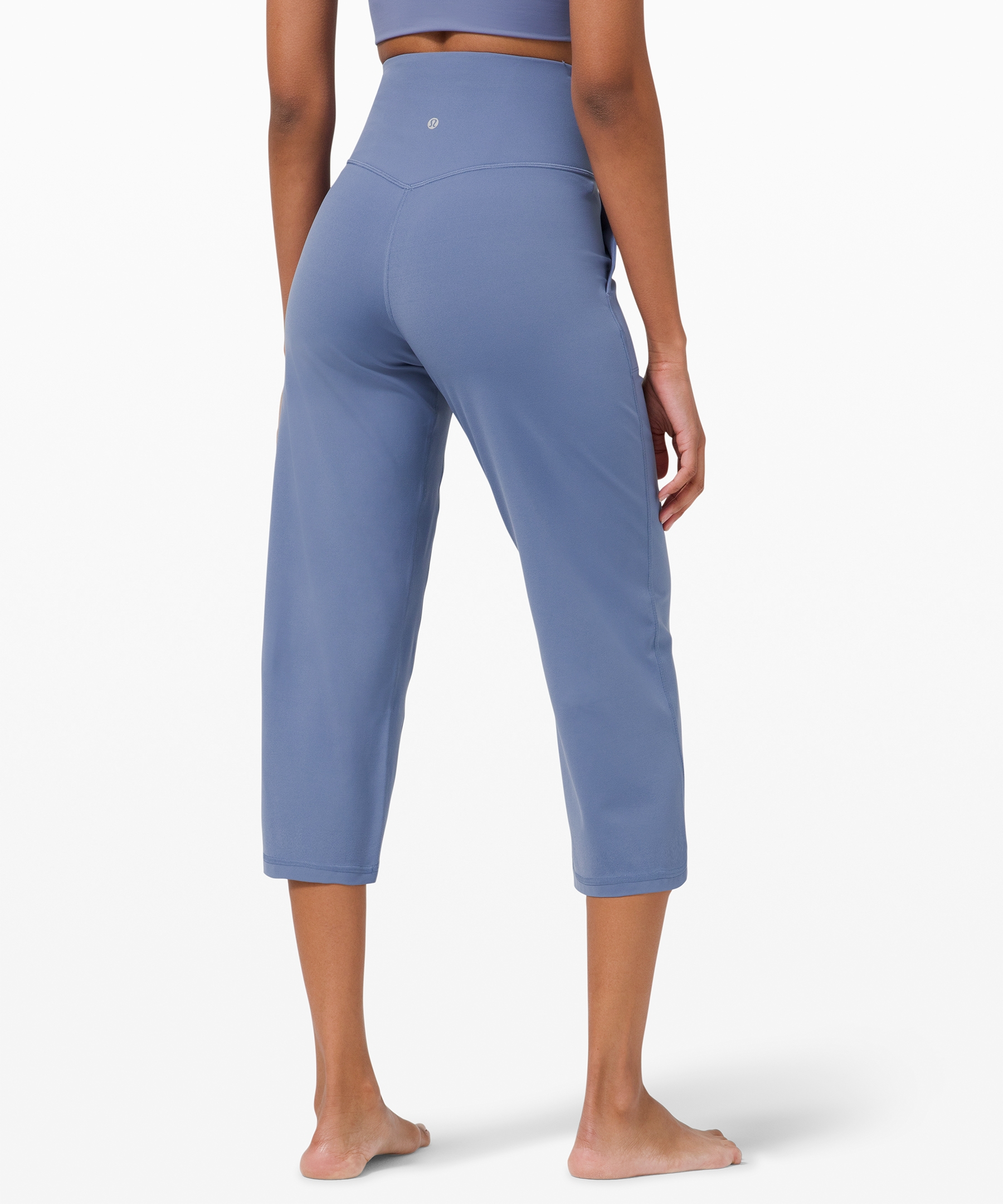 Lululemon Align™ Wide Leg Crop 23 In Blue - 19% Off | Editorialist