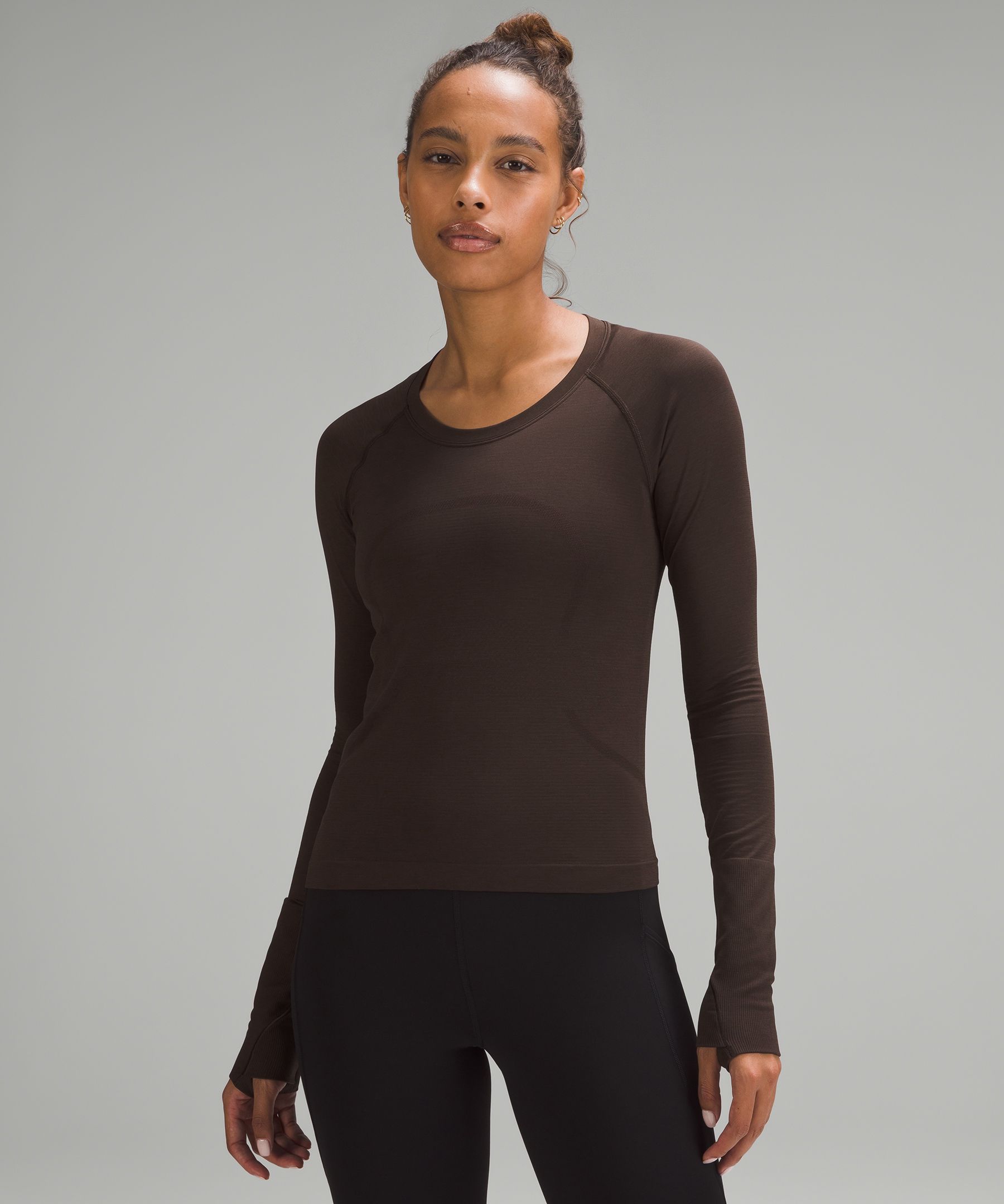 Lululemon Swiftly Tech Long-Sleeve Shirt 2.0 - Pink Flare/Pink