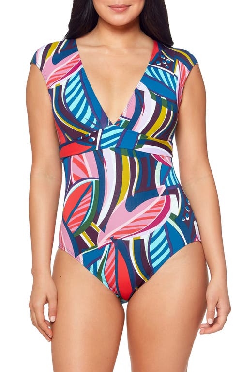 Absolutely Fabulous Cap Sleeve One Piece Swimsuit Editorialist Absolutely Fabulous Cap Sleeve One Piece Swimsuit Editorialist