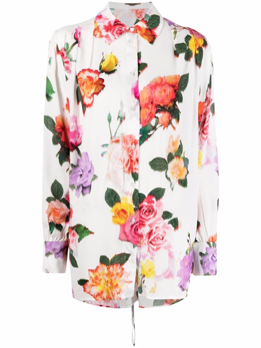 MSGM MSGM Floral-Print Shirt