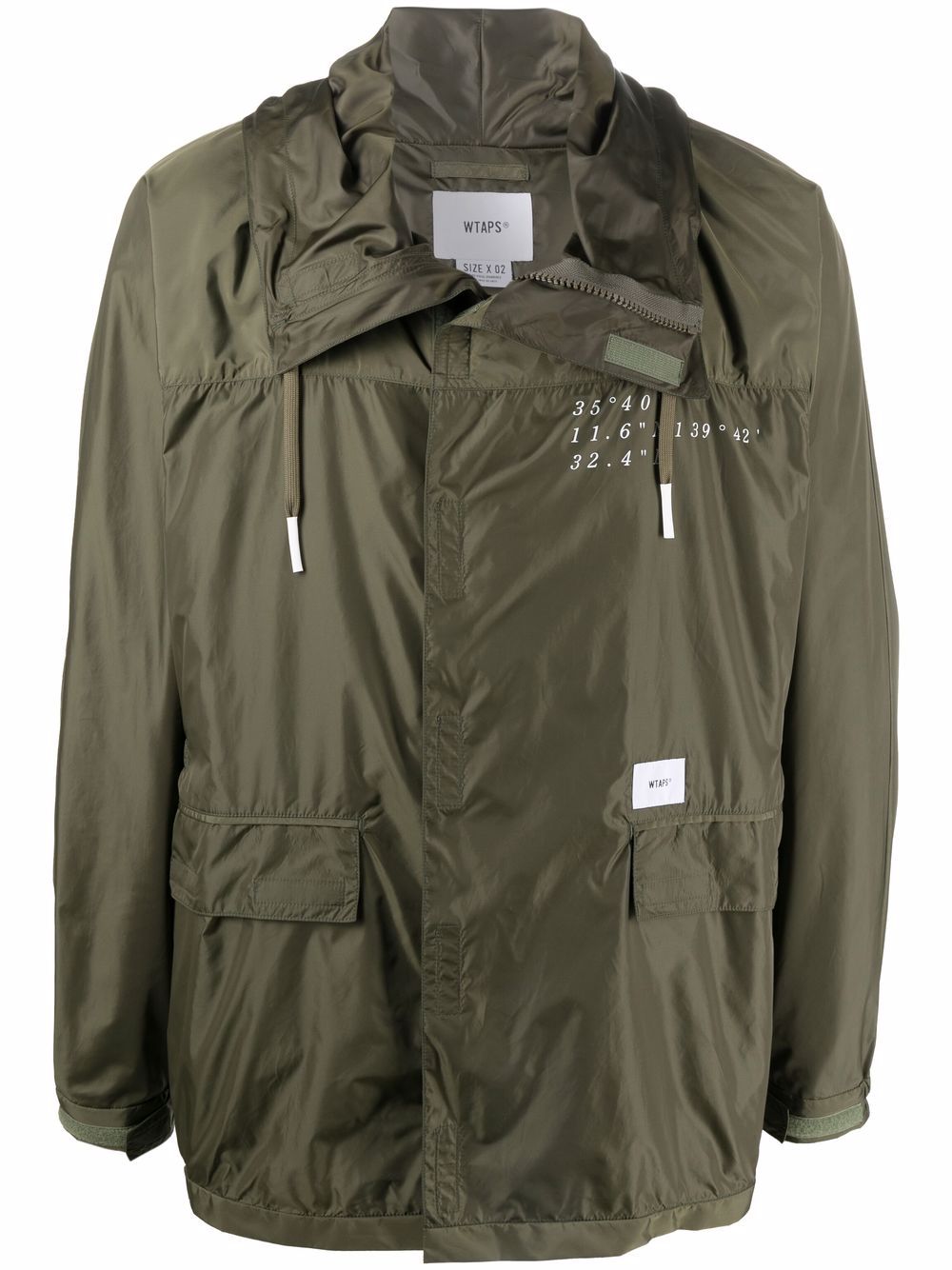 専用WTAPS Pillar Jacket 21AW Wtaps Pillar Hooded Jacket In Green - 20% Off | Editorialist
