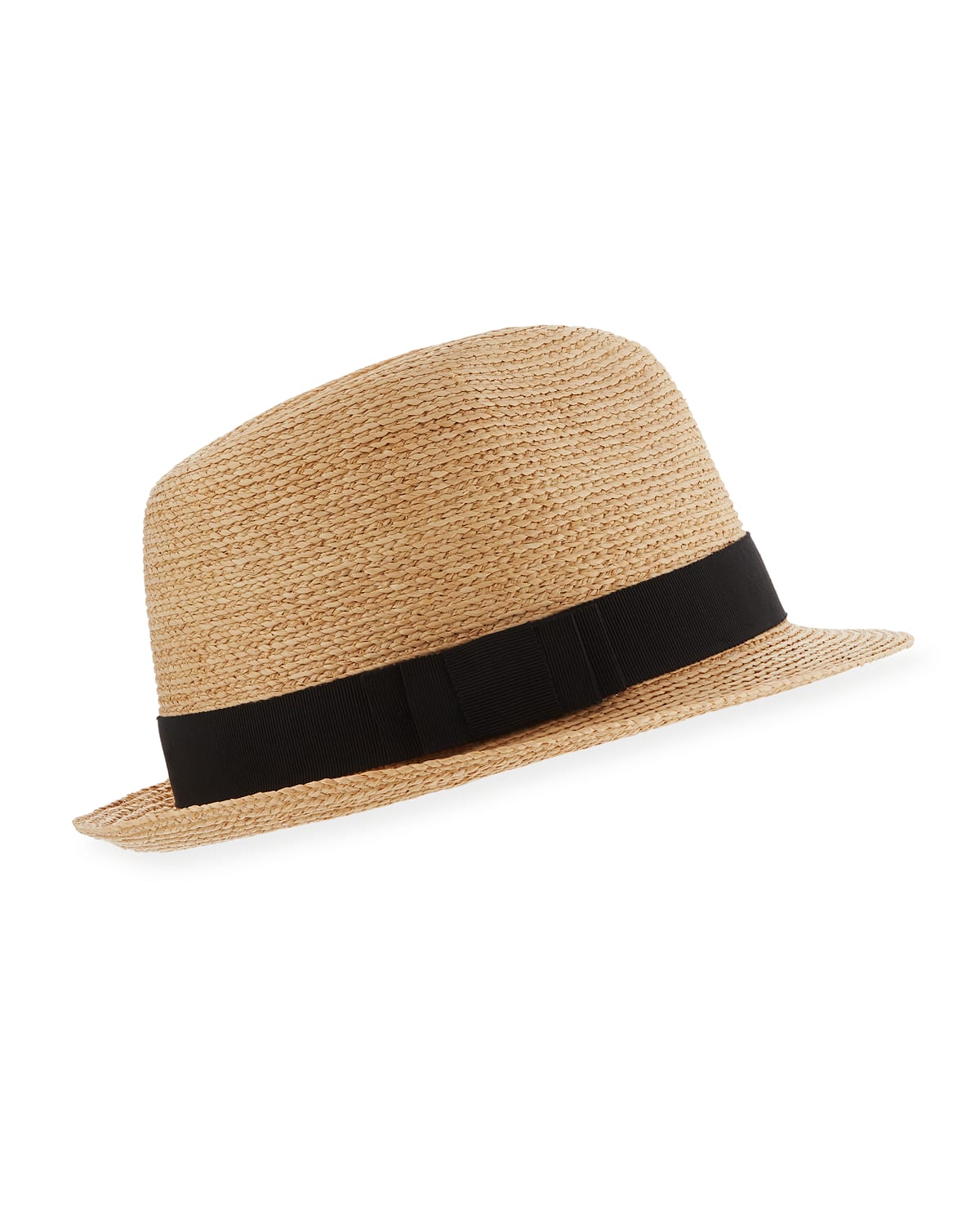 Helen Kaminski Avara Raffia Fedora Hat - Taupe | Editorialist display picture 1