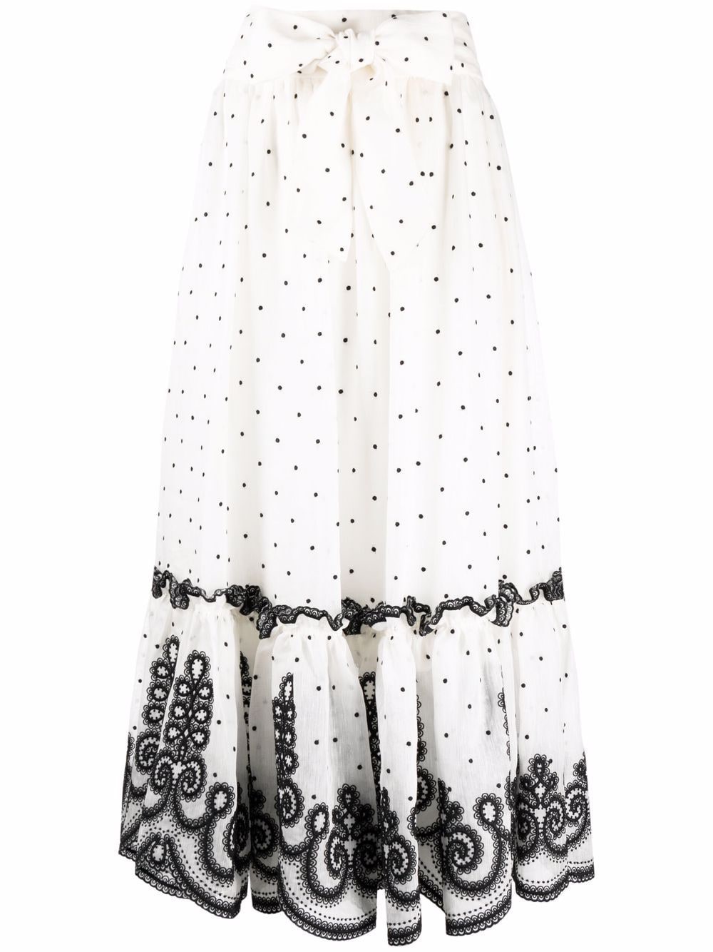 SIR. Azura Cotton Wrap Skirt
