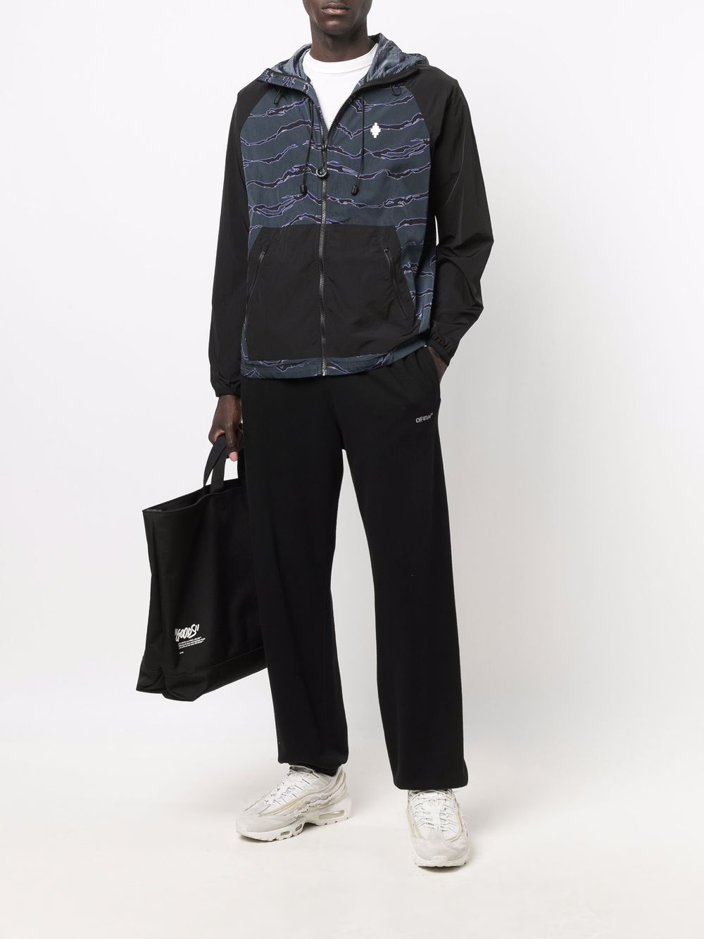 COUNTY OF MILAN Marcelo Burlon County of Milan Camouflage Windbreaker Jacket