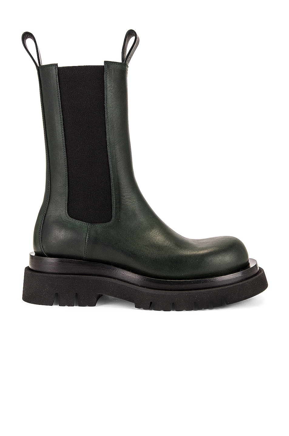 Bottega Veneta Lug Chelsea Boots - Camping | Editorialist
