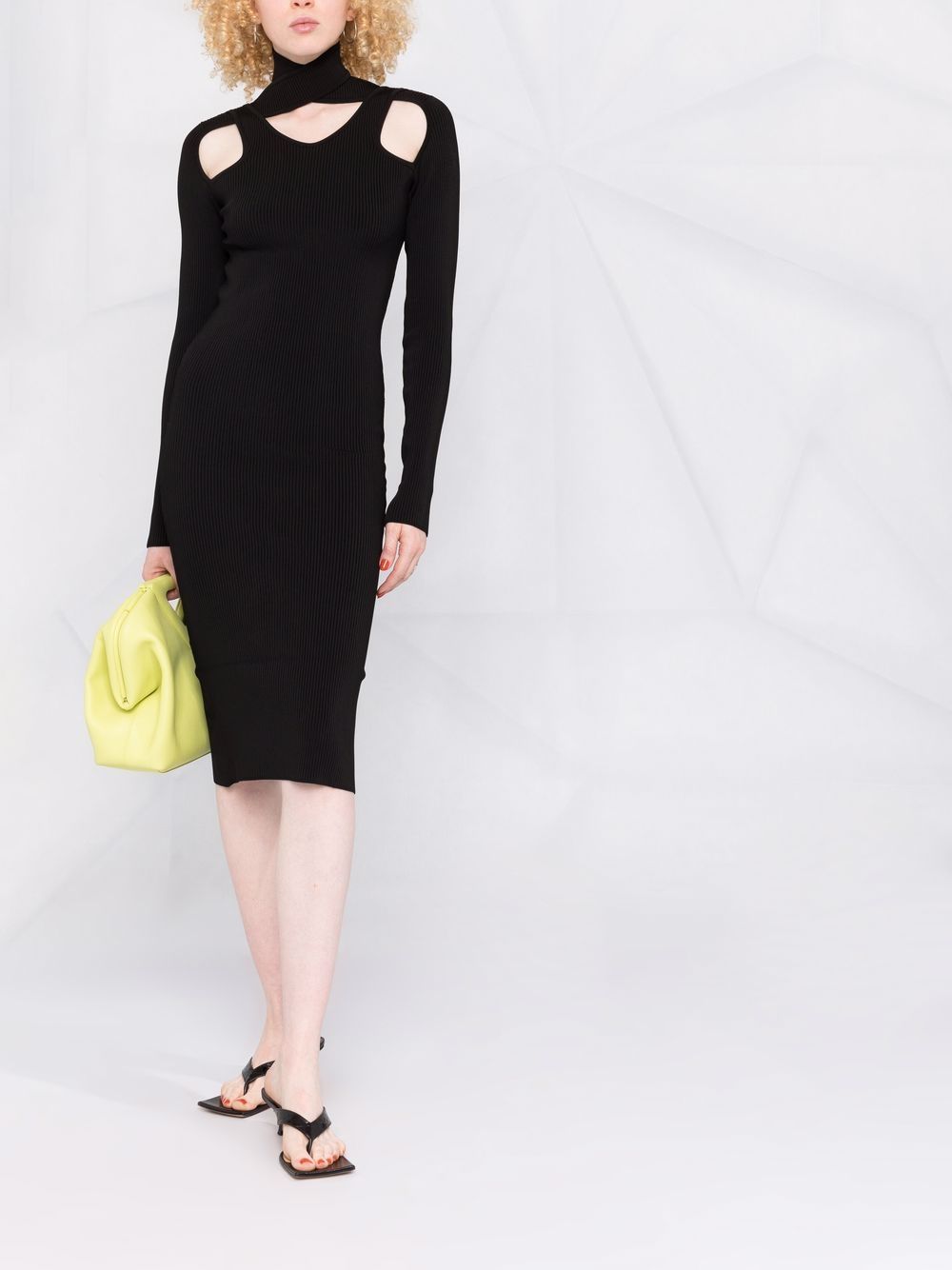 COPERNI Coperni Cut-Out Midi Dress