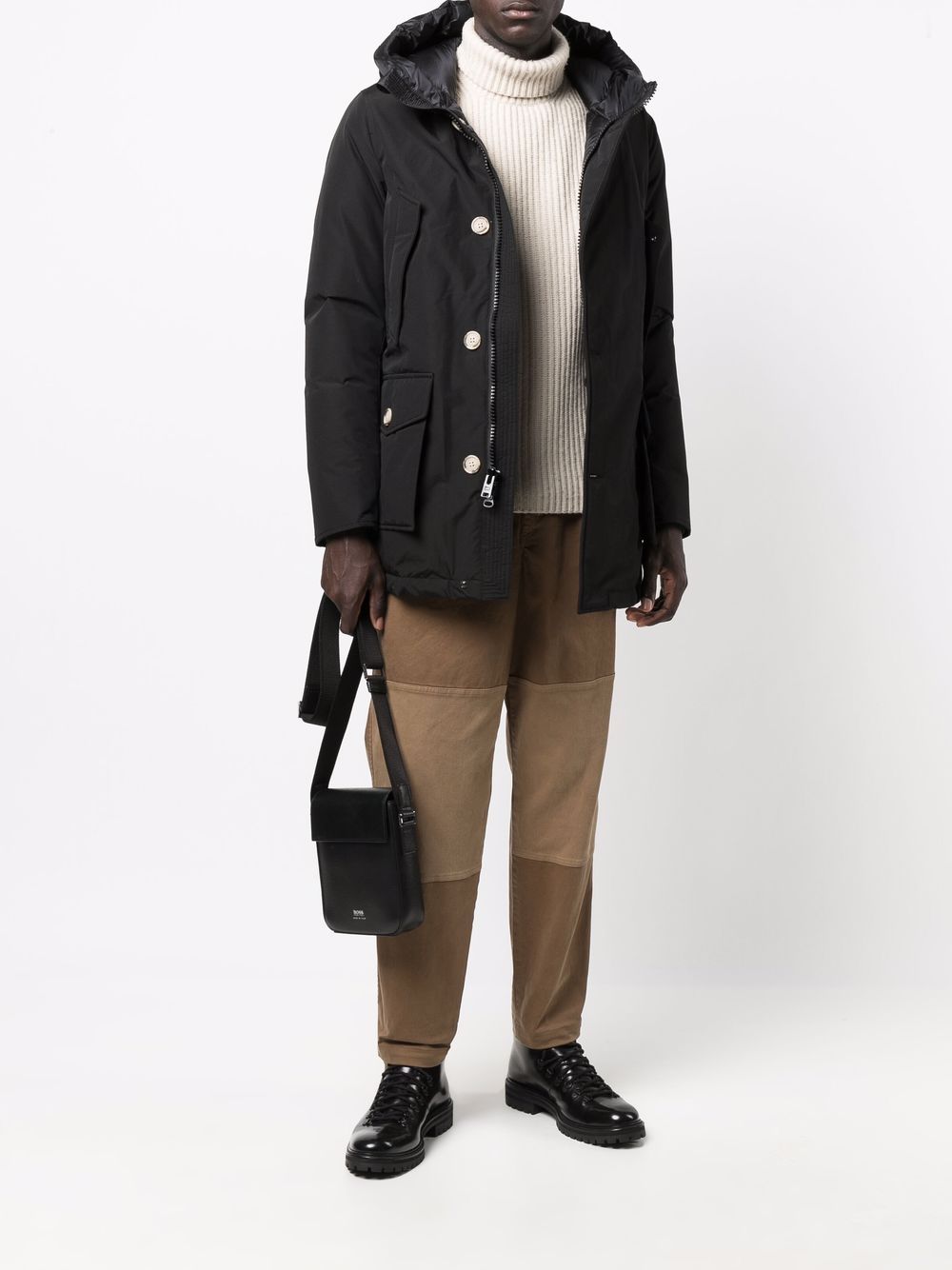 WOOLRICH Woolrich Down-Feather Hooded Coat