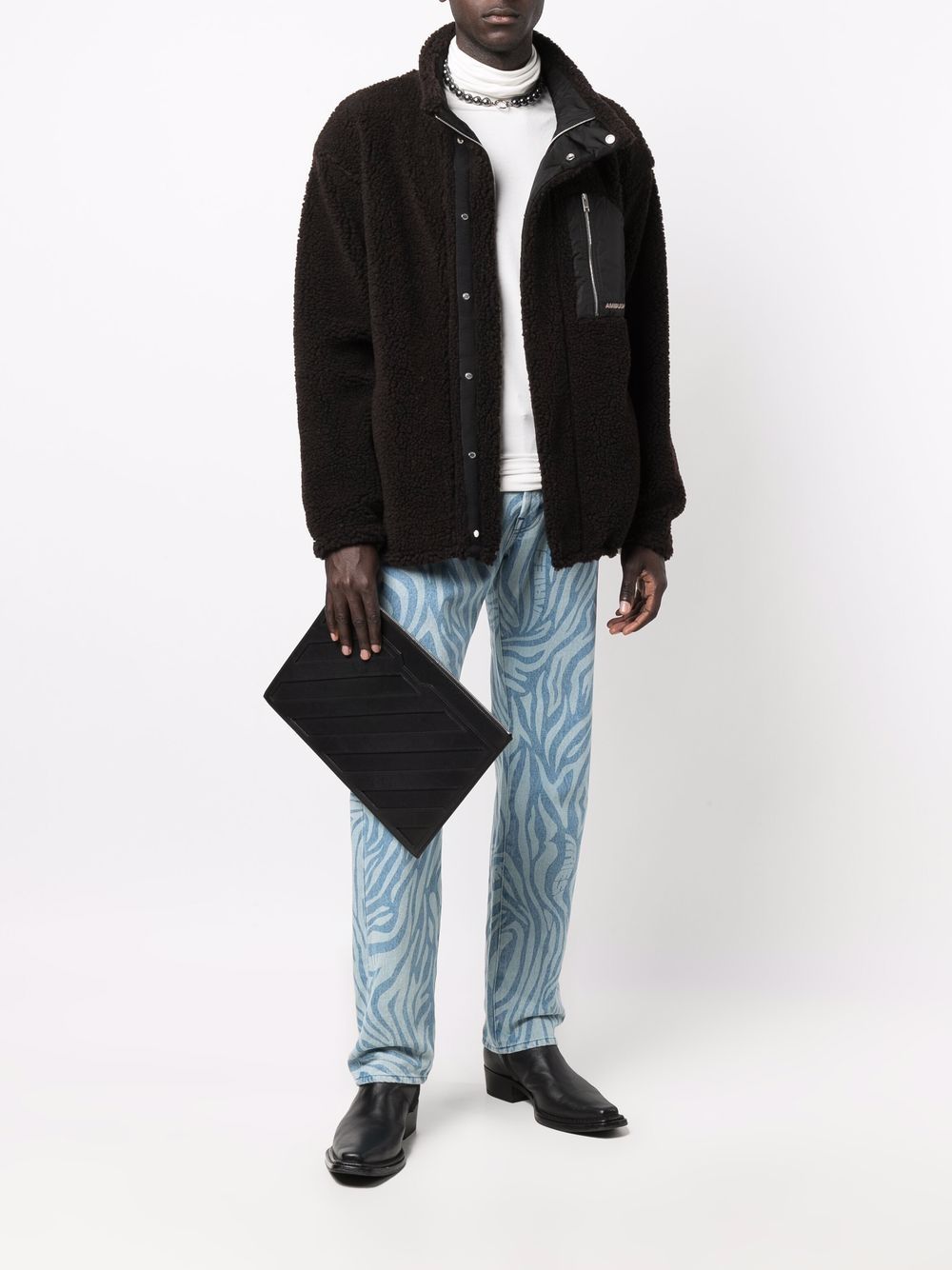 AMBUSH Paneled Sherpa Jacket
