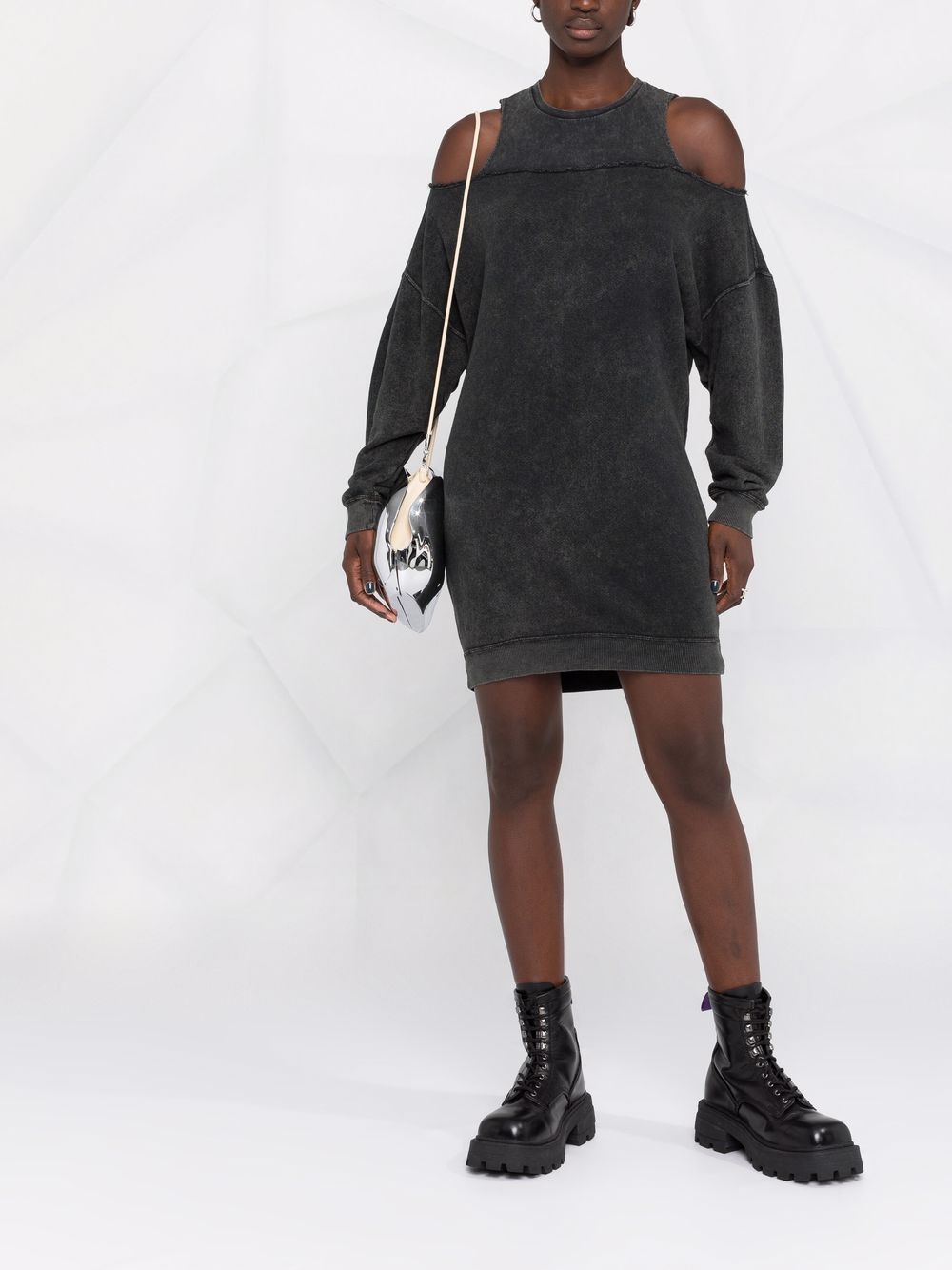 R13 R13 Cold-Shoulder Dress