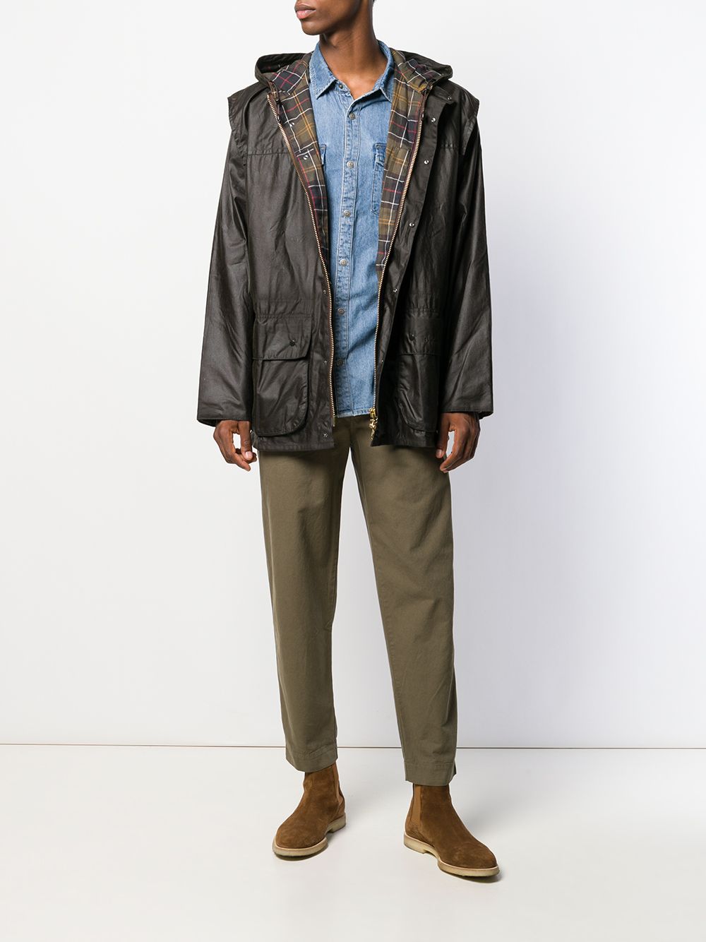 barbour durham wax jacket