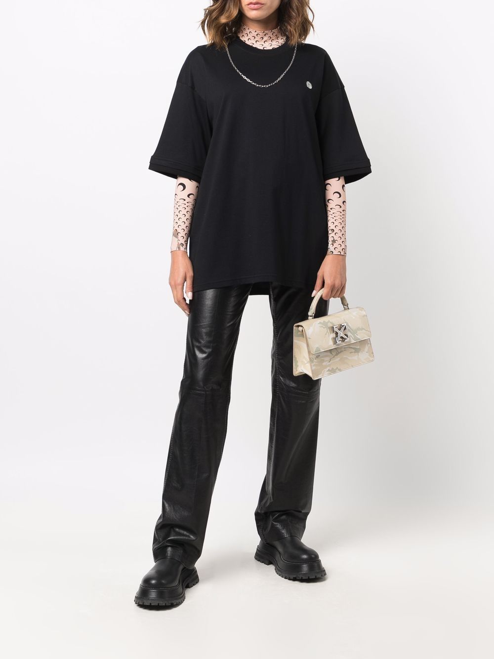 AMBUSH AMBUSH Chain-Link Collar T-Shirt