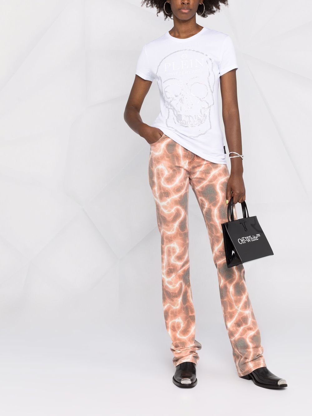 PHILIPP PLEIN Philipp Plein Crystal-Embellished T-Shirt