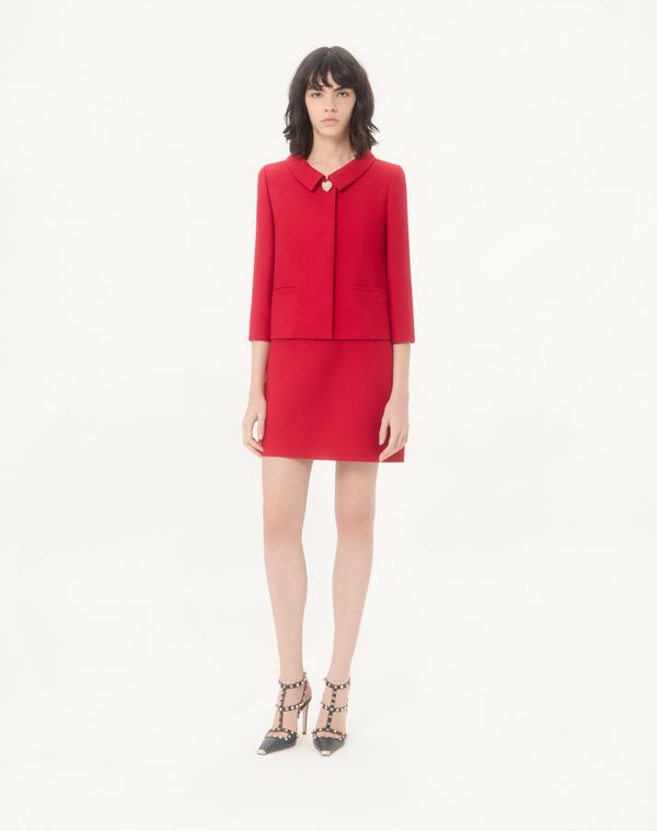 VALENTINO VALENTINO Crepe Couture Skirt