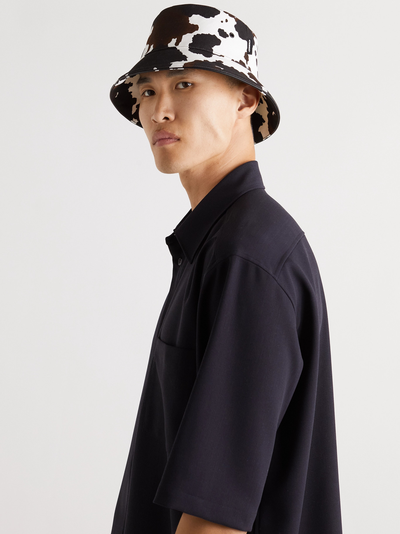 BURBERRY COW TWILL BUCKET HAT UNiSEX (S) Vintage Burberry Beige Bucket Hat Unisex | eBay main image 2