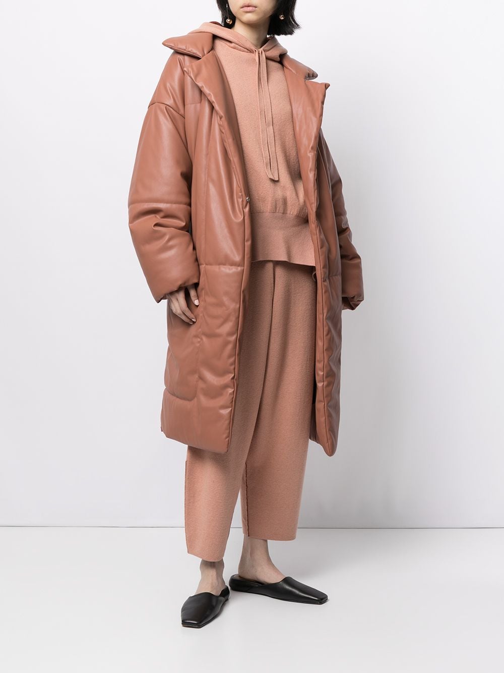 PROENZA SCHOULER WHITE LABEL Belted Padded Coat