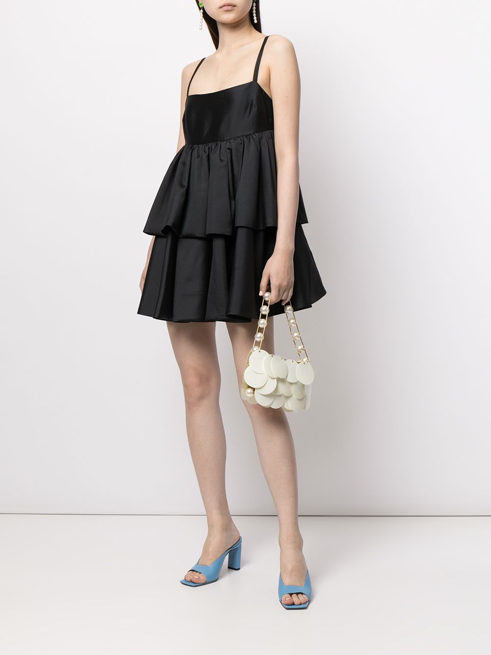MACGRAW Macgraw Conversation Tiered Mini Dress