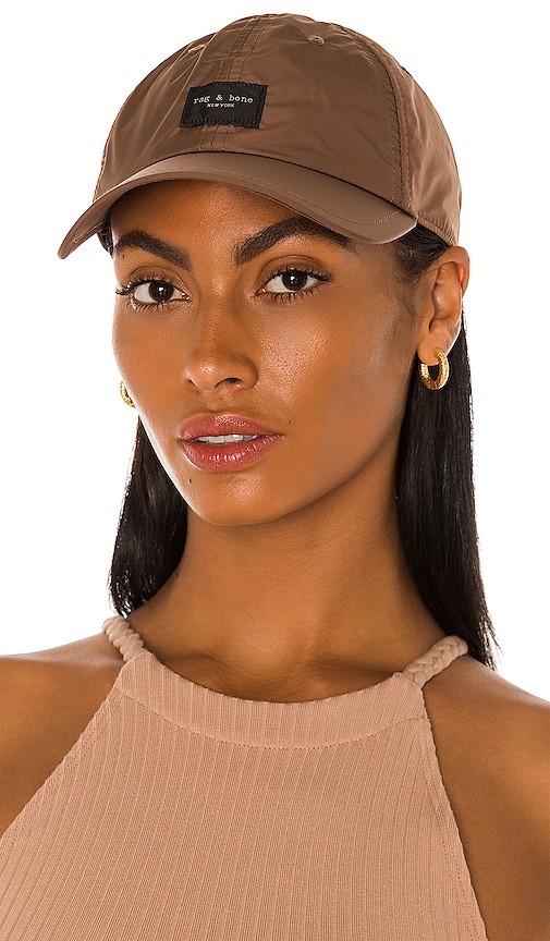 Rag & Bone Addison Baseball Cap In Brown - Tundra Brown  display picture 1