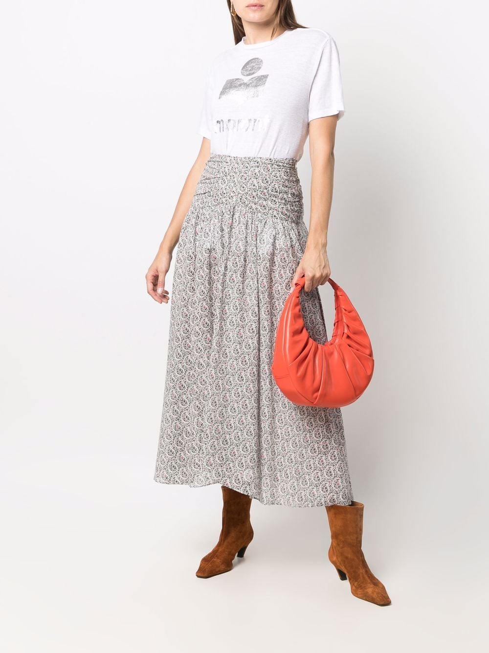 MARANT ETOILE MARANT ÉTOILE Logo-Print T-Shirt