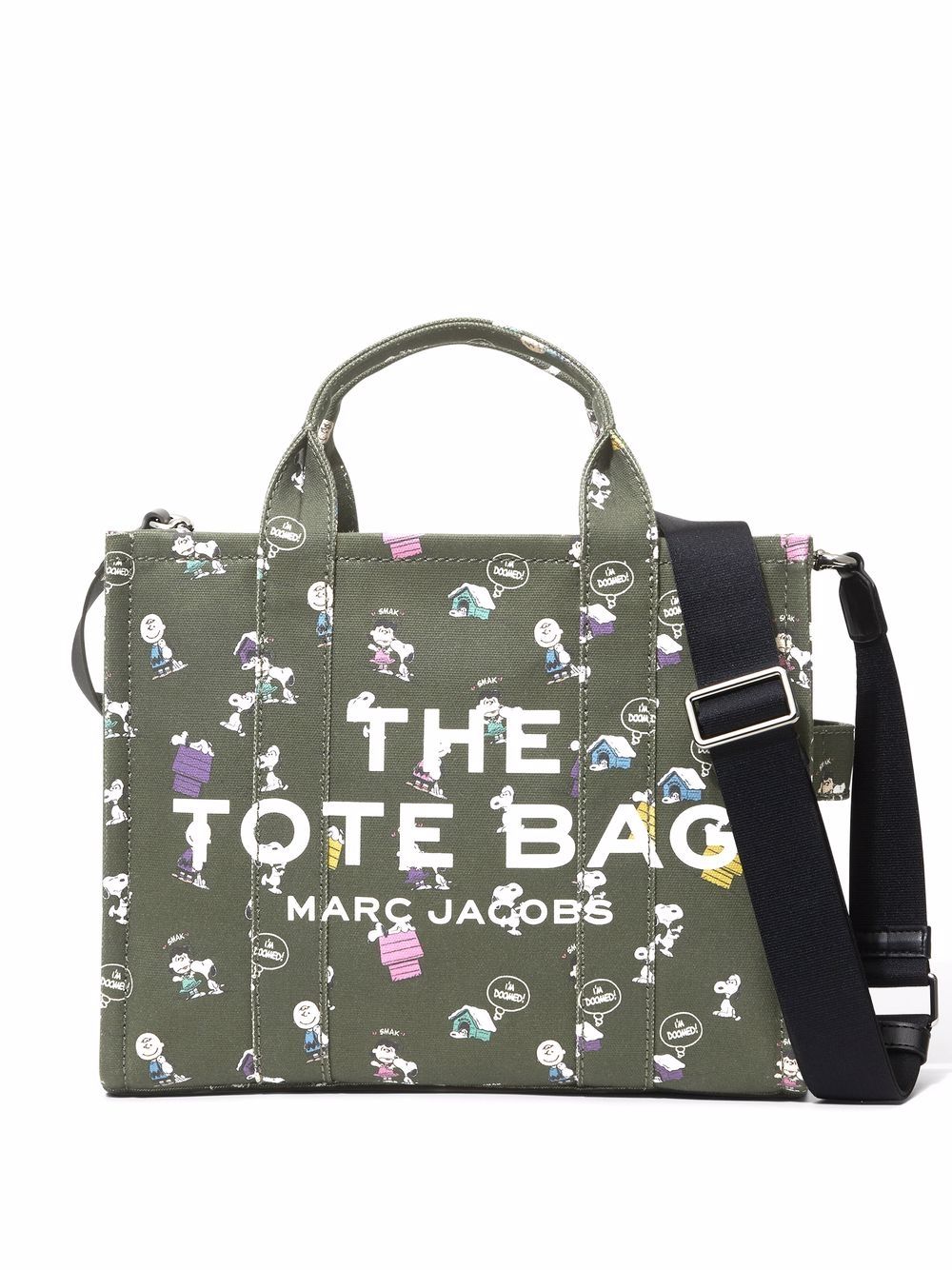 THE MARC JACOBS X Peanuts The Small Tote Bag - Green | Editorialist