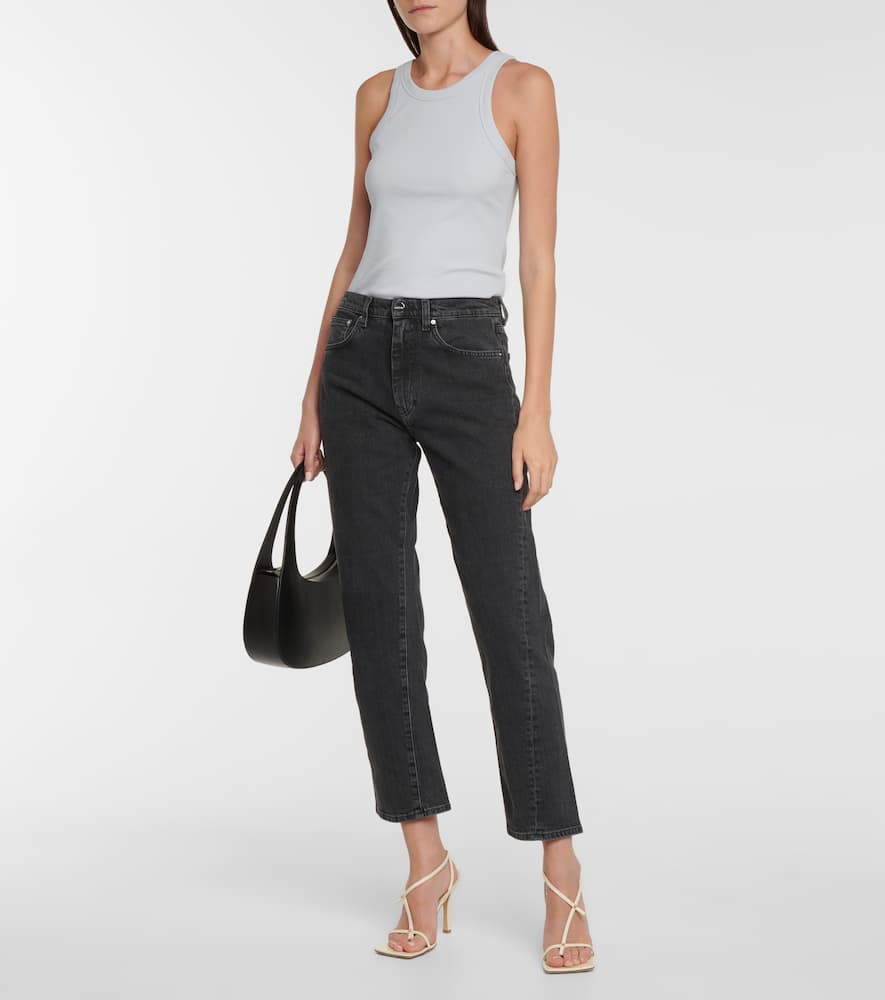 TOTÊME Toteme Mid-Rise Straight Jeans