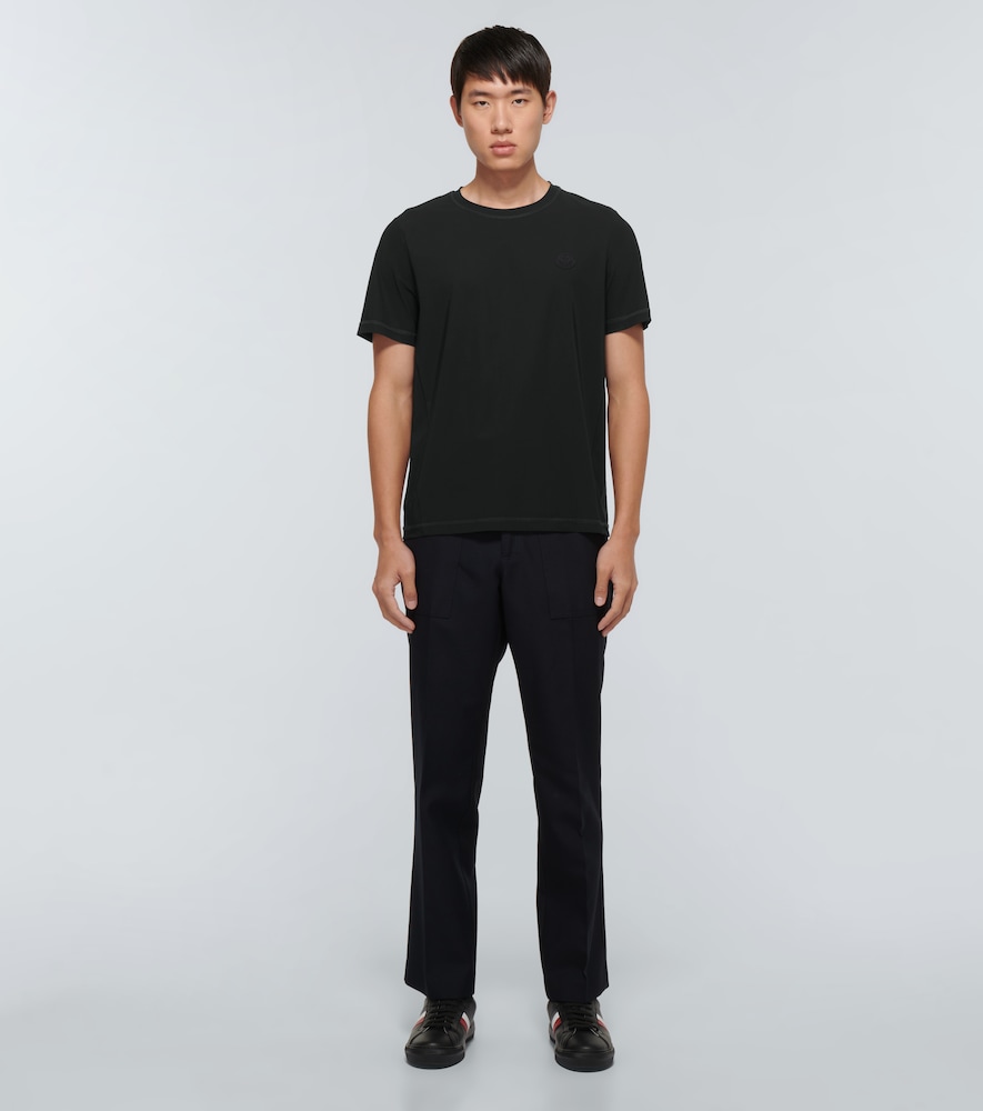 MONCLER Short-Sleeved Jersey T-Shirt