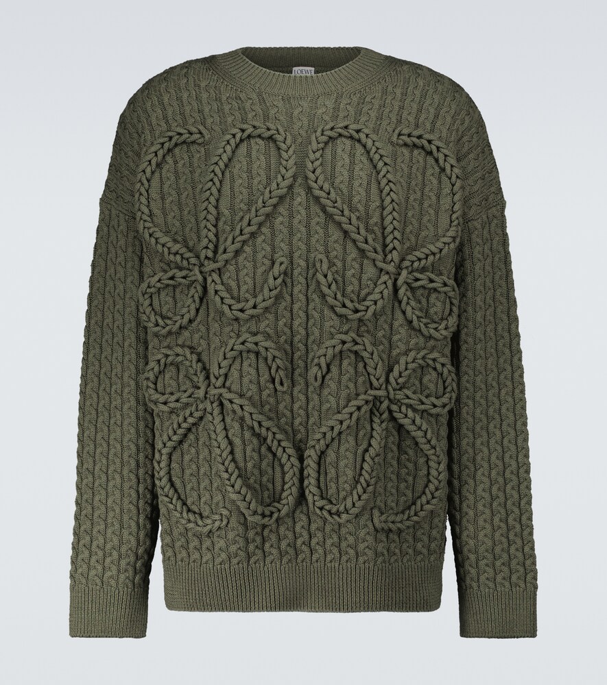 Buy Raf Simons Striped Oversized Open-knit Sweater - Pink At 40% Off |  Editorialist