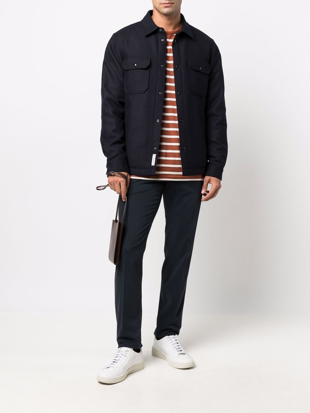 PT TORINO Straight Leg Chino Trousers