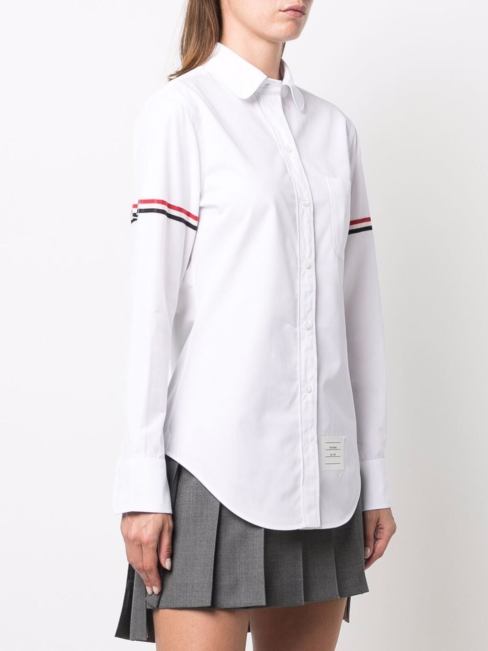 THOM BROWNE Thom Browne RWB Stripe Shirt