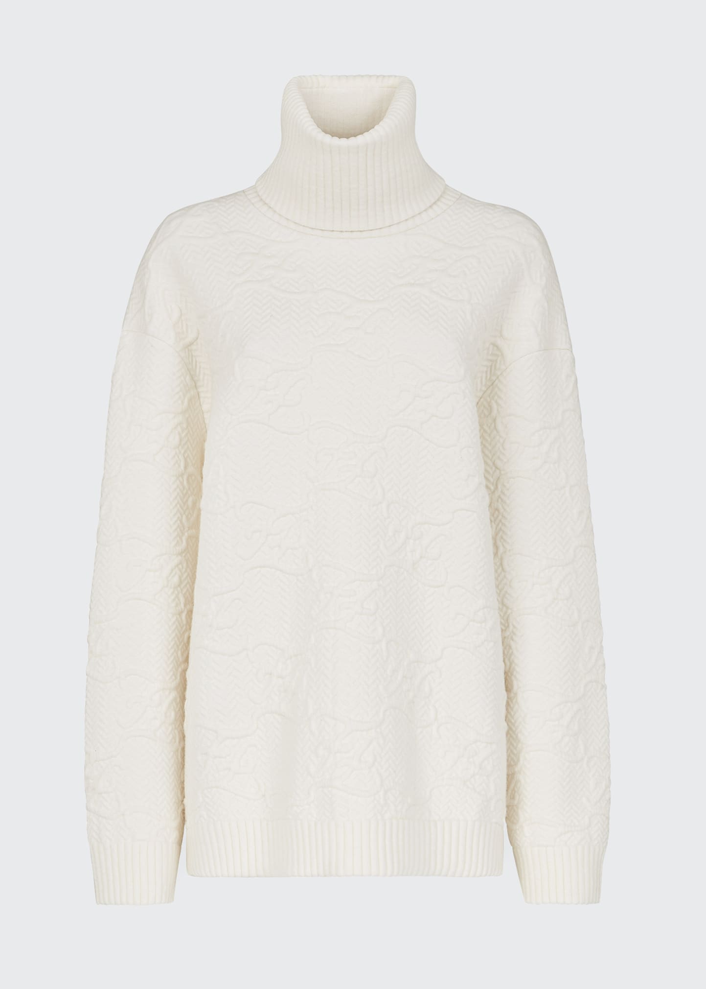 Keep Warm In Fendi Turtleneck Sweaters