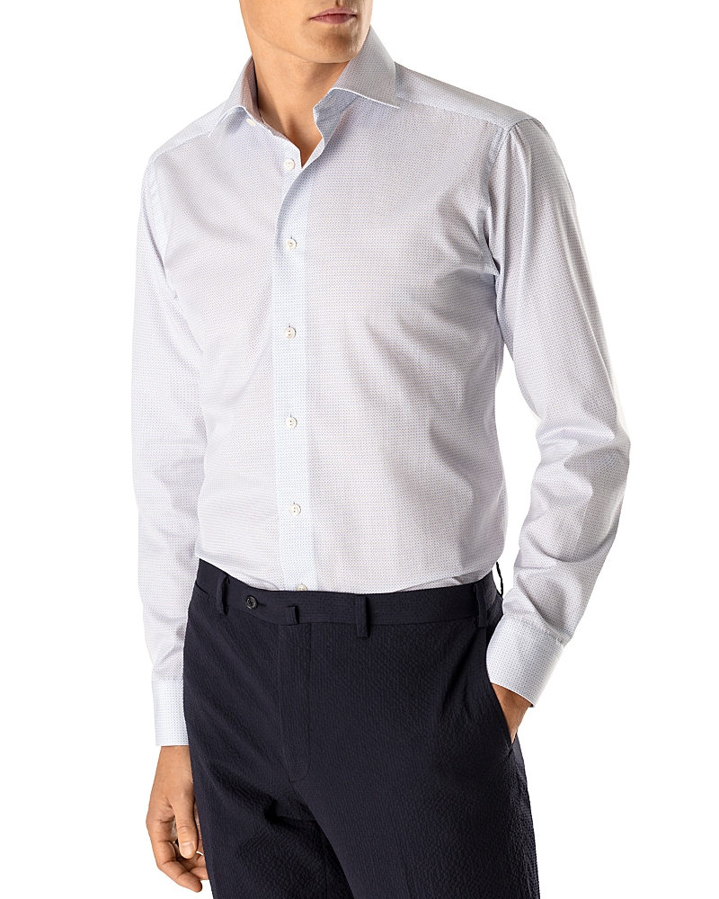 ETON ETON Slim Fit Micro Print Shirt