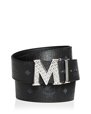 black mcm belt