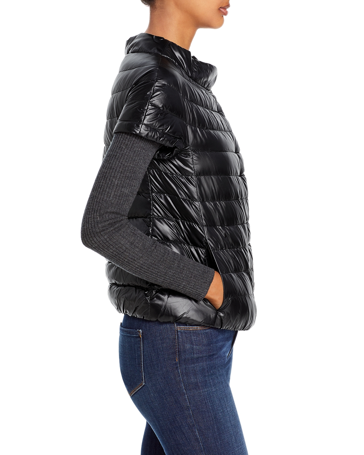 HERNO Herno Puffer Jacket with Cap Sleeves