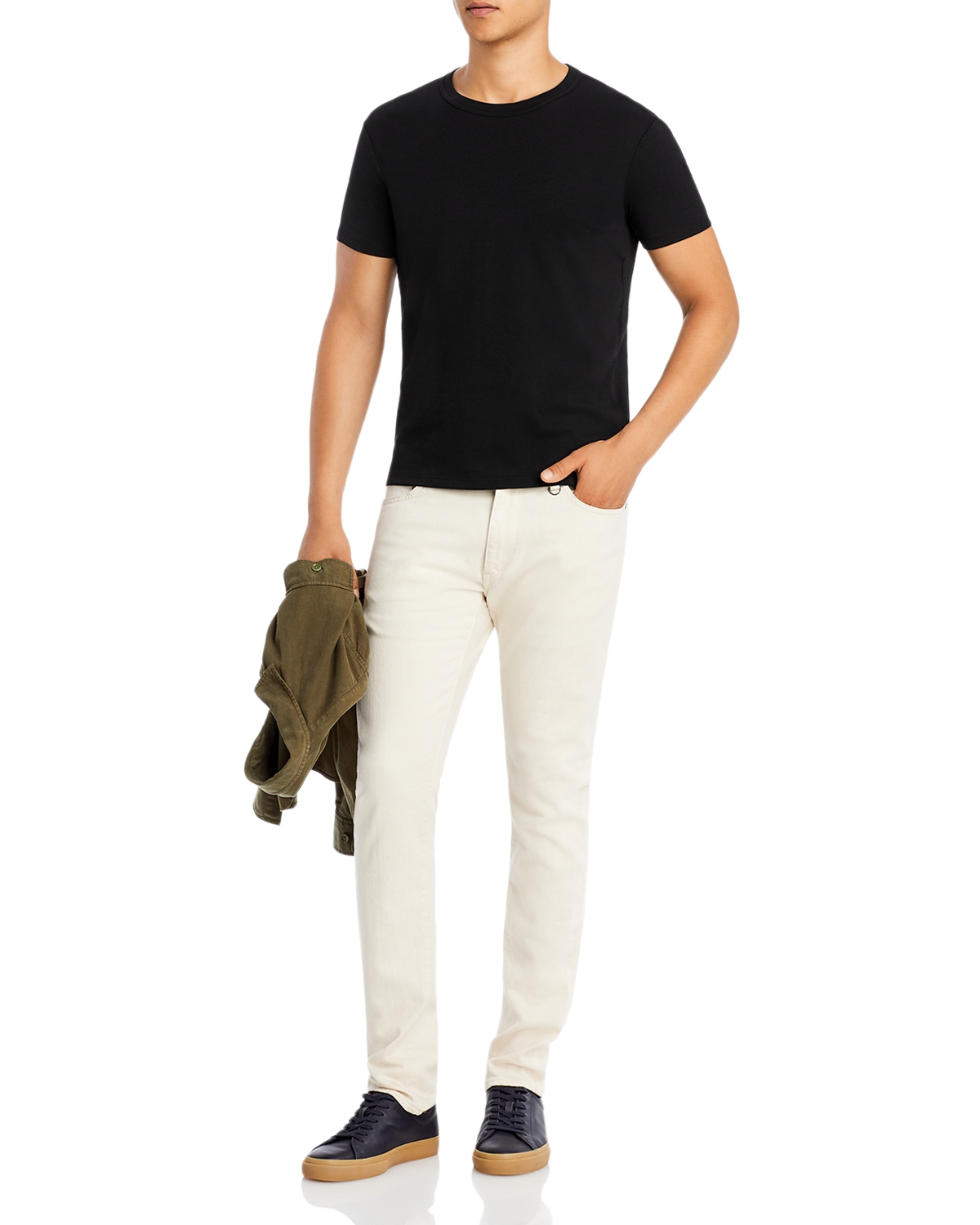 TOM FORD TOM FORD Cotton Blend Crewneck Tee