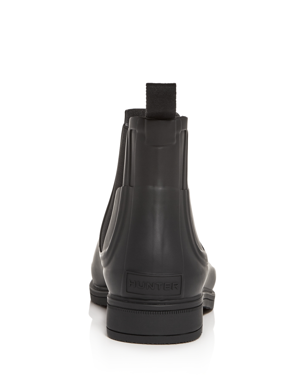 Hunter Refined Gloss Chelsea Boots Mens Black Waterproof Rubber Rain Boots Sz 13 Original Waterproof Chelsea Rain Boot (Men) | Nordstrom main image 4