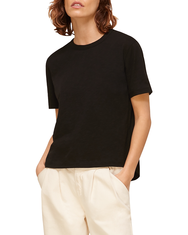 WHISTLES Whistles Emily Organic Cotton Tee