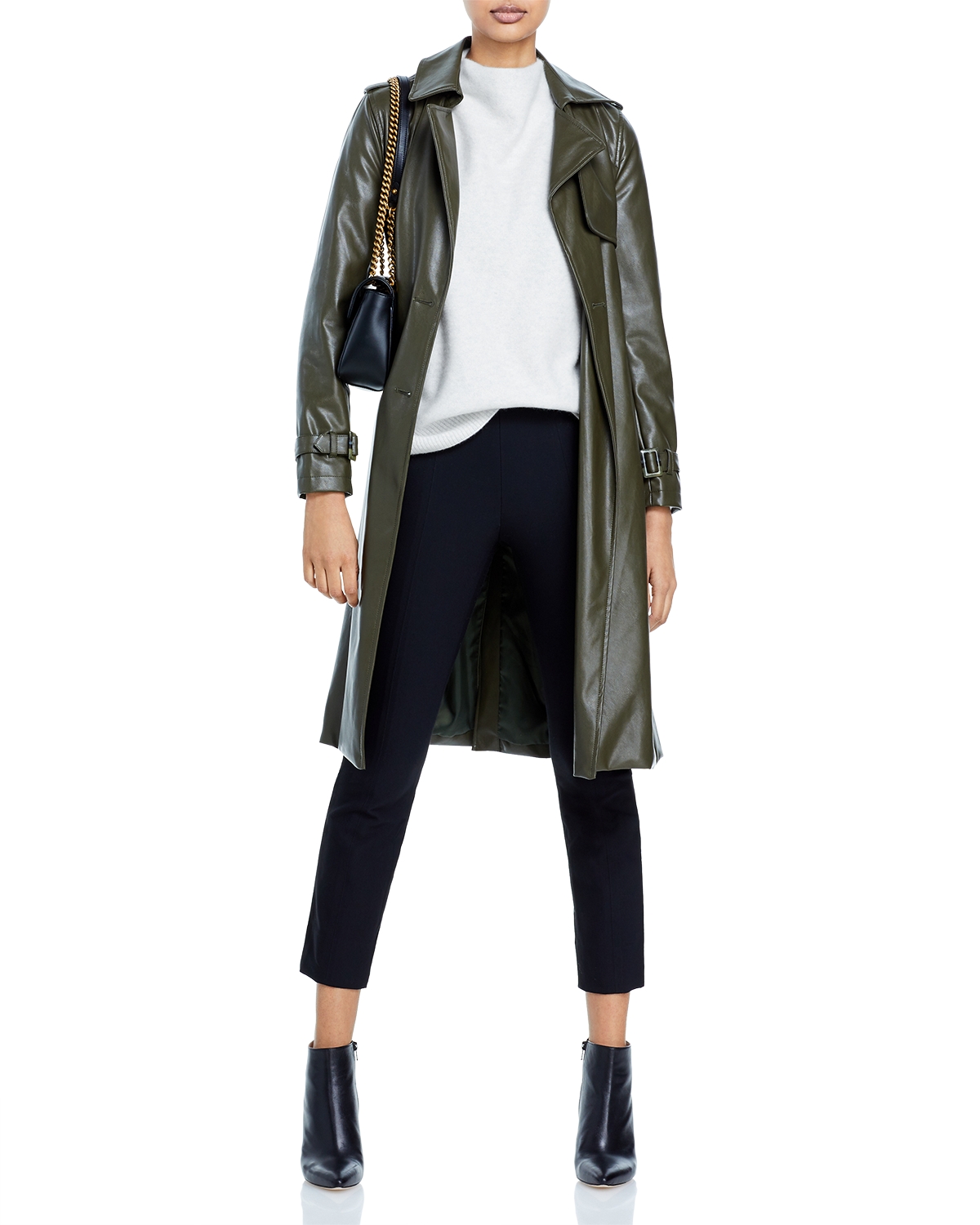 VINCE Vince Stitch Front Seamed Trousers