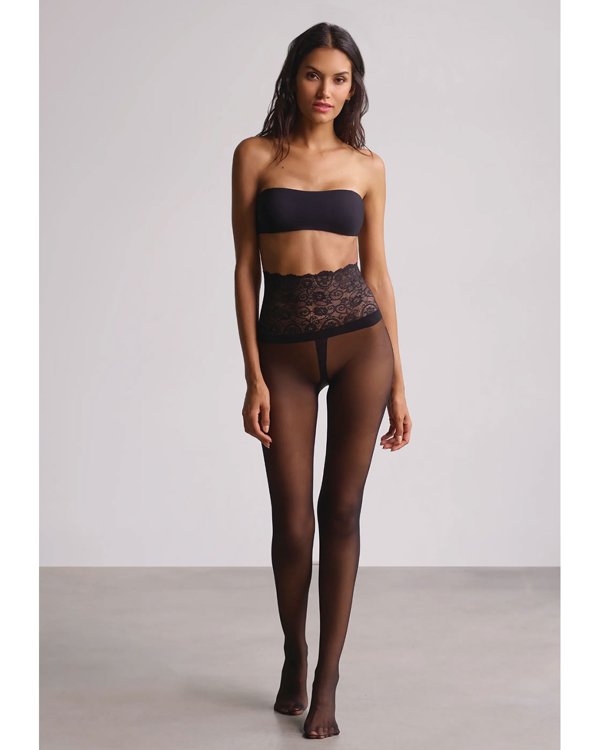 COMMANDO Commando Sheer Lace Tights